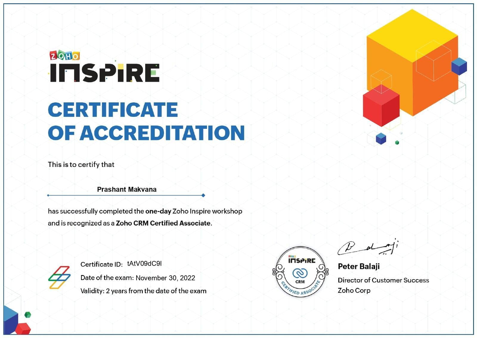 Zoho CRM | OCTFIS TECHNO LLP